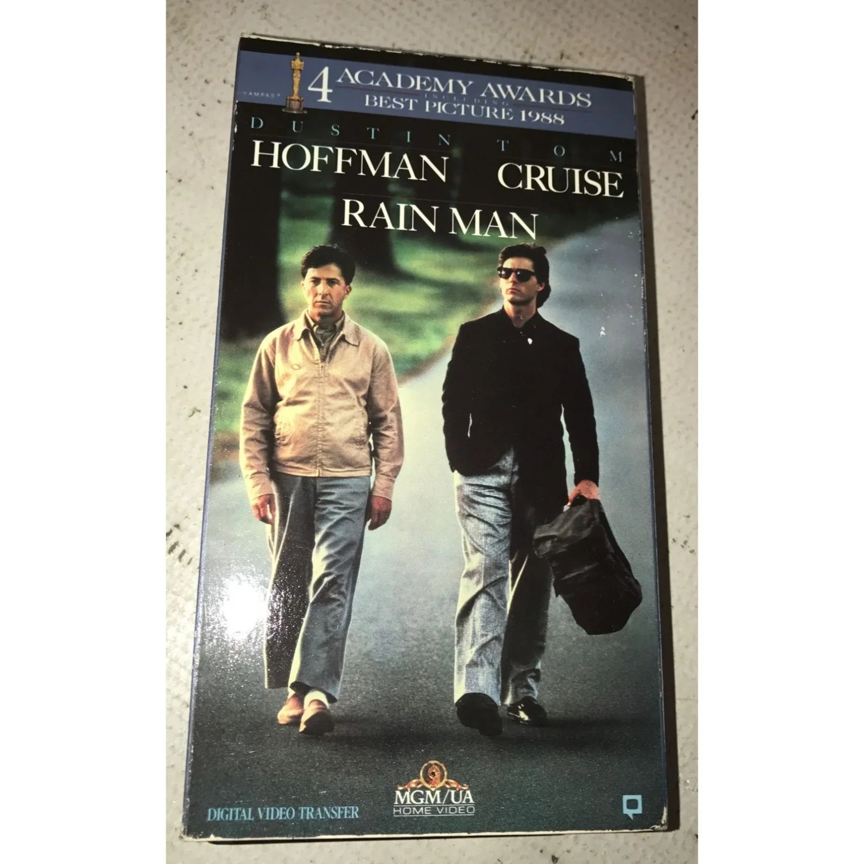 Rain Man VHS Tom Cruise/Dustin Hoffman Academy Award Winner – A+ Stuff