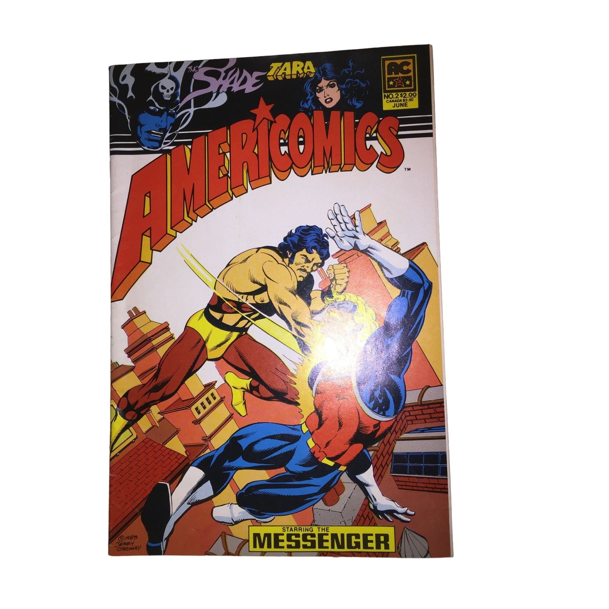 Vintage Americomics #2 Tara The Jungle Girl June 1983 Comic Book – A+ Stuff