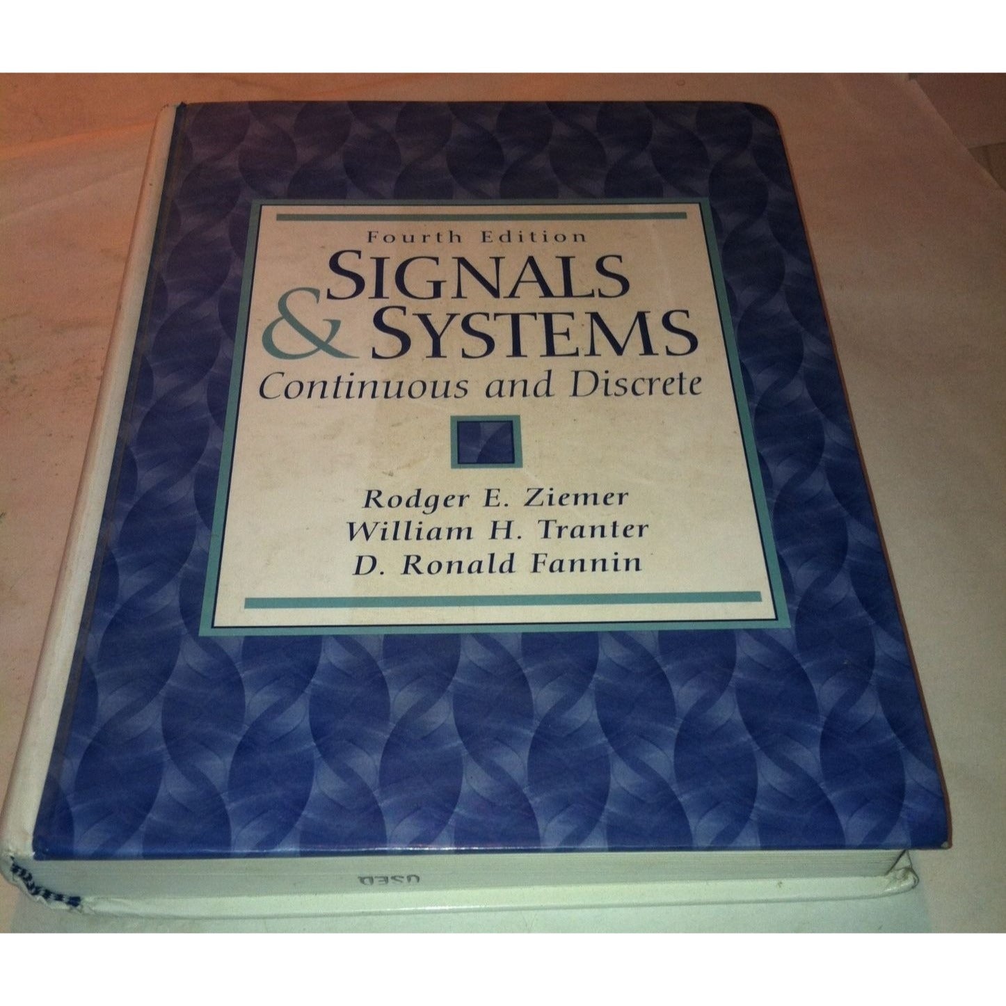Signals and Systems: Continuous and Discrete Fourth Edition Hardcover ...
